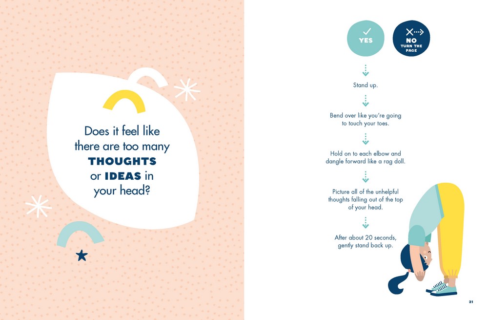 The Panic Button Book for Kids, Follow the arrows from anxiety to calm ...