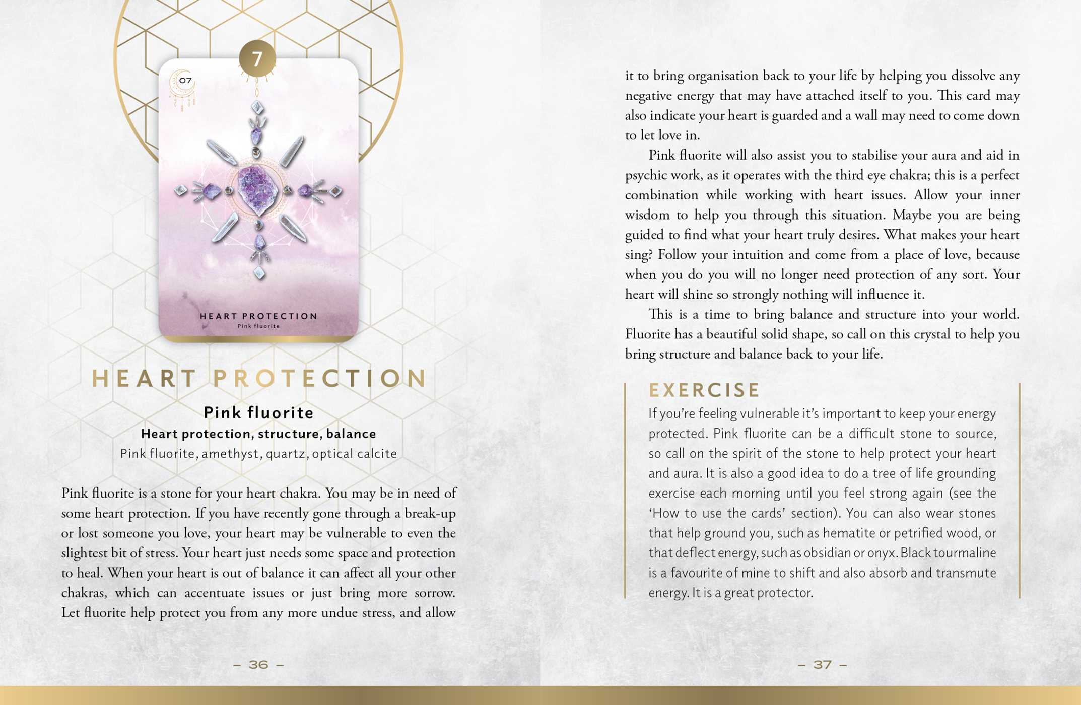 Crystal Grid Oracle - Deluxe Edition, (72 Gilded Cards and 176-Page ...