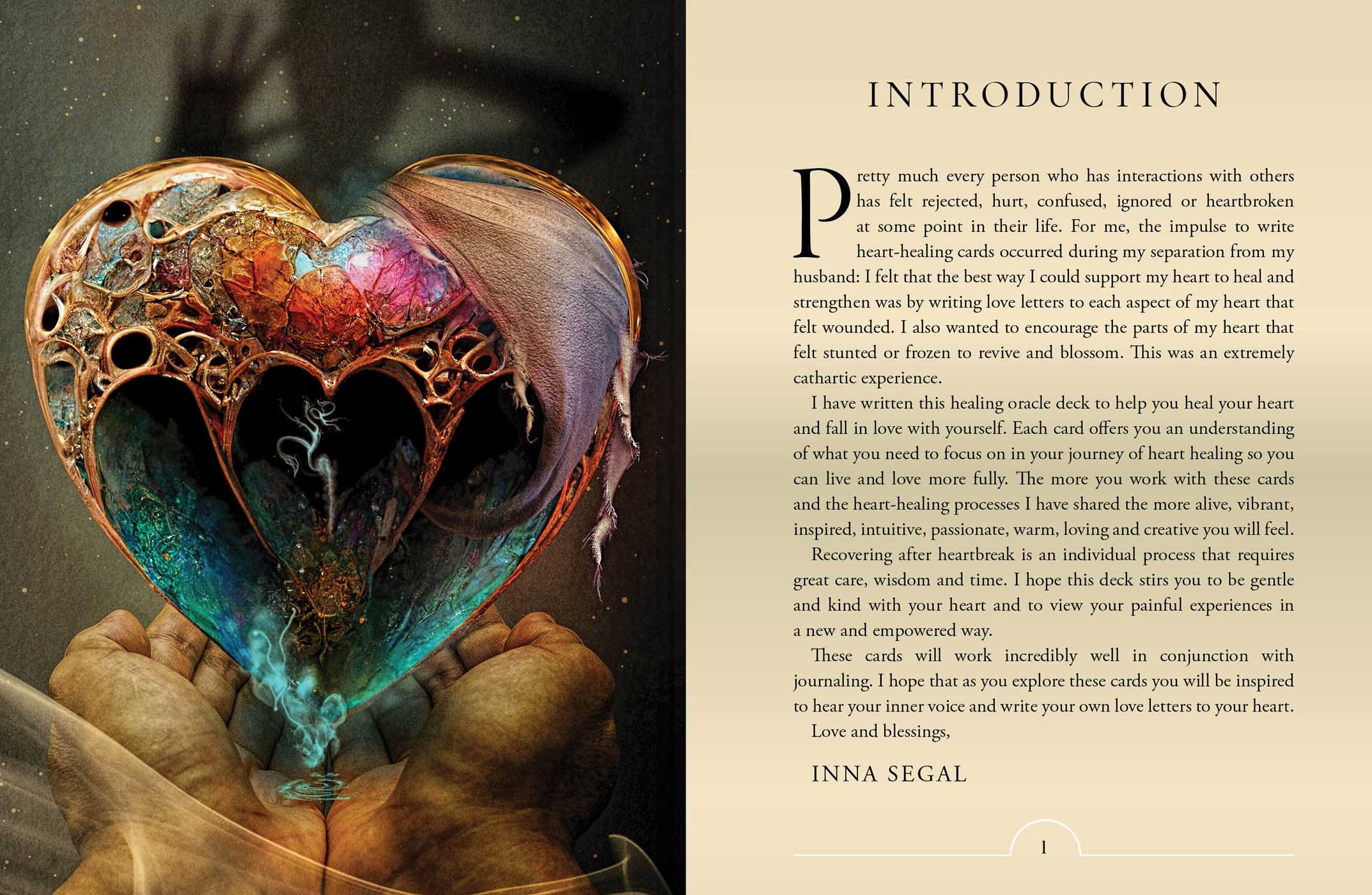 Healing Heart Oracle, Love letters to your soul by Inna Segal ...