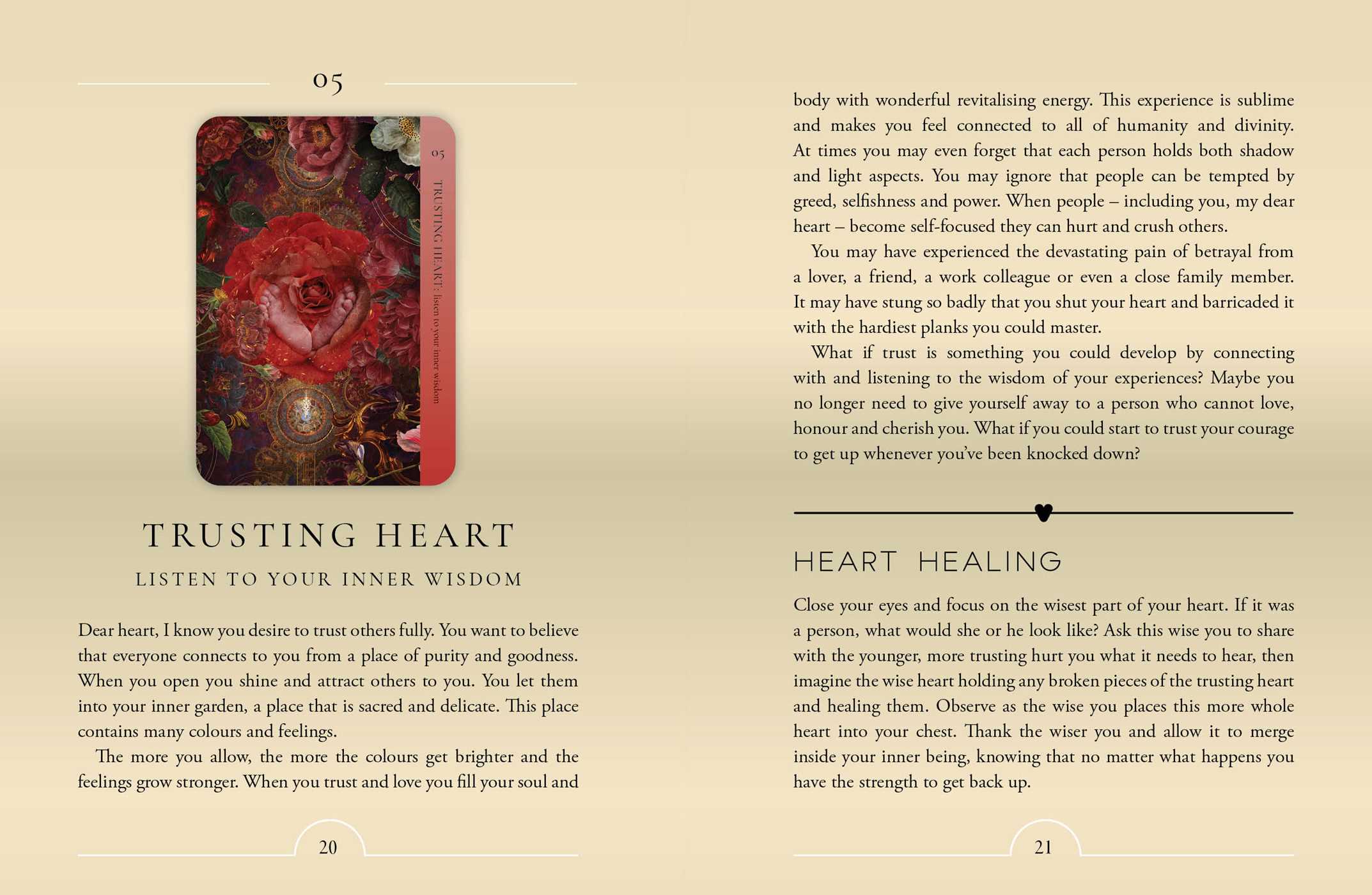 Healing Heart Oracle, Love letters to your soul by Inna Segal ...