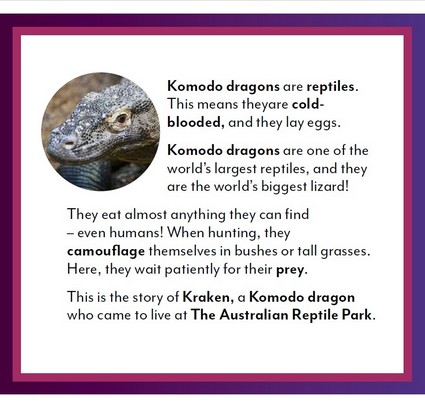 Kraken the Komodo Dragon, Aussie Ark Rescue: Book 4 by Aussie Ark | 9781922800176 | Booktopia