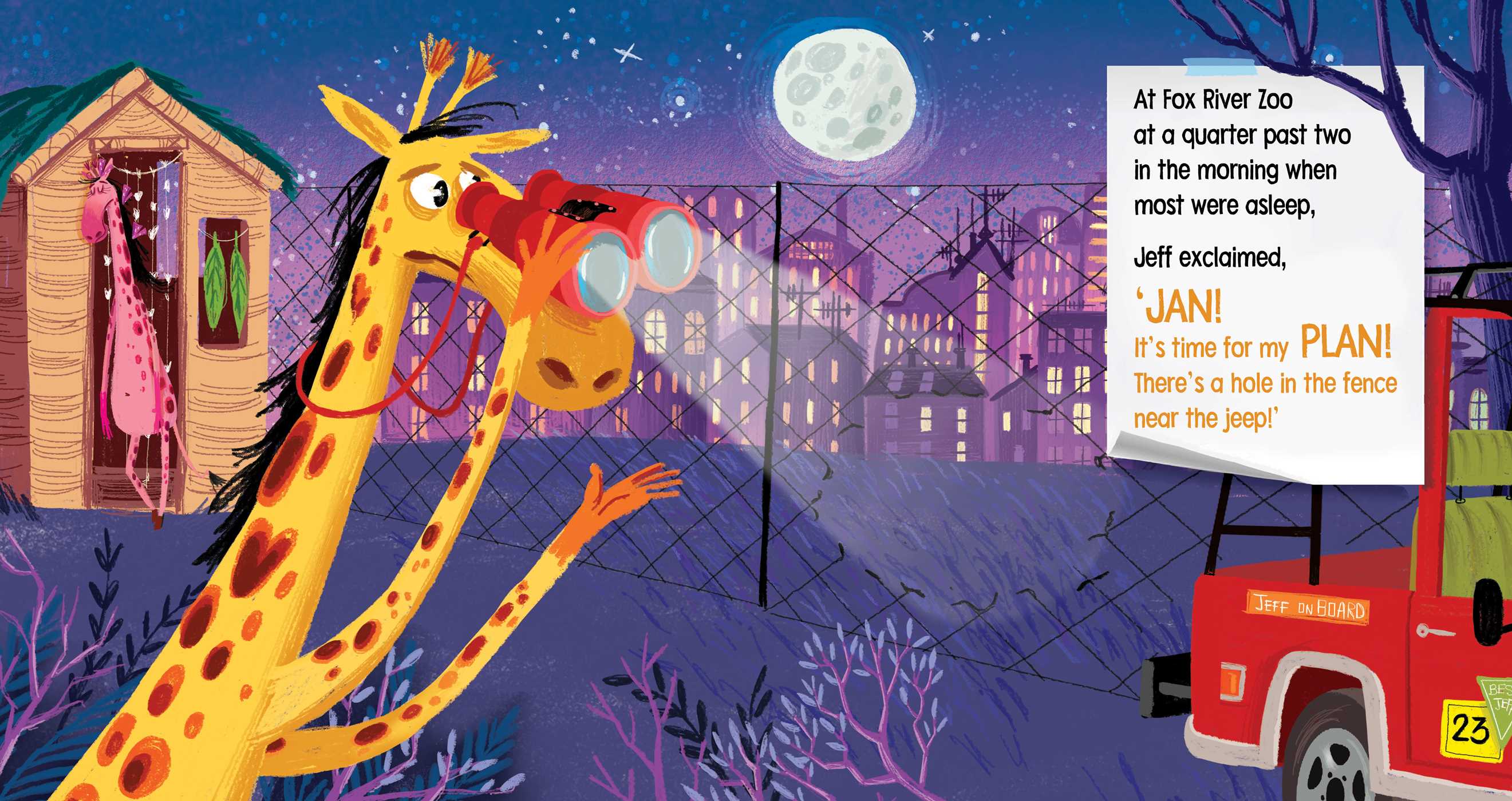 Jeff Giraffe - The Great Escape by Amelia McInerney | 9781922804655 ...