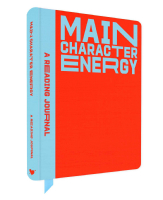 A Reading Journal: Main Character Energy by Sweet Hearts Press | All ...