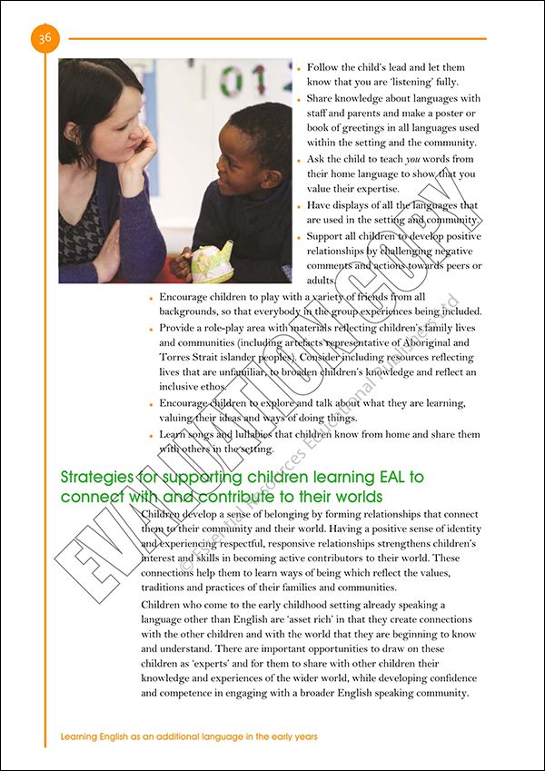 Learning English as an Additional Language in the Early Year, Hundreds ...