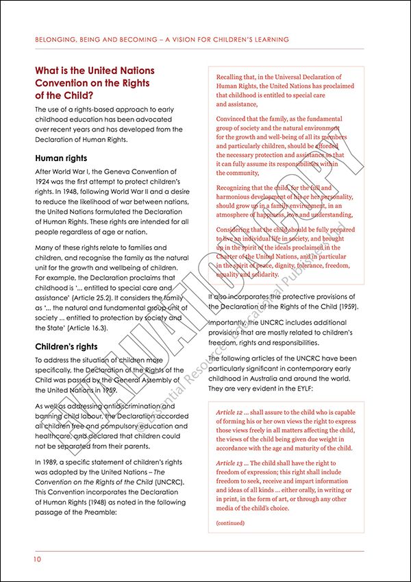 Principles and Practice for Driving the EYLF - 2nd edn, Explore the ...