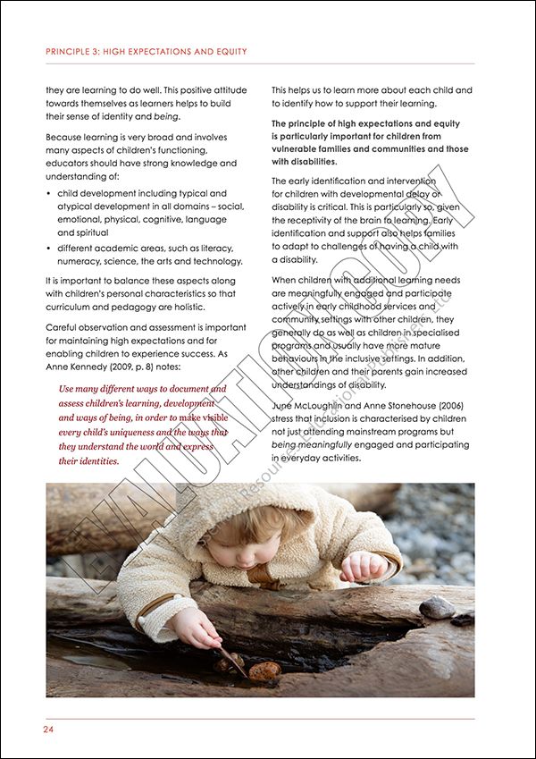 Principles and Practice for Driving the EYLF - 2nd edn, Explore the ...
