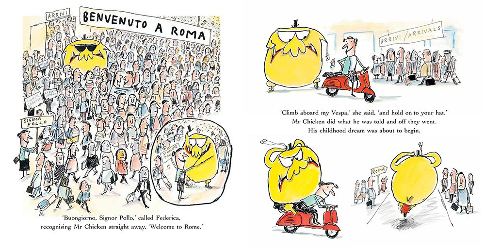 Mr Chicken Arriva a Roma, MR CHICKEN by Leigh Hobbs | 9781925266771 ...
