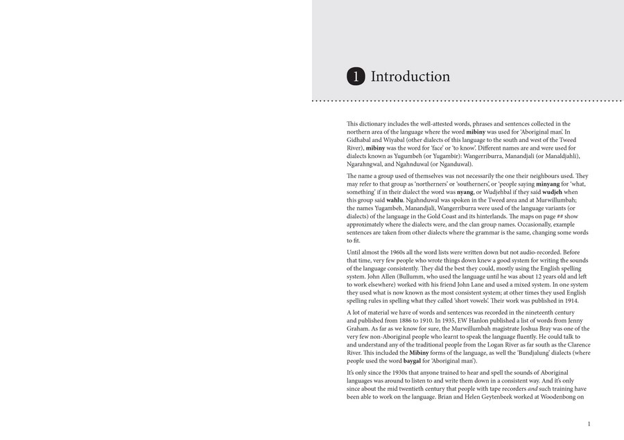 Gurgun Mibinyah: Yugambeh, Ngarahngwal, Ngahnduwal, A dictionary and ...
