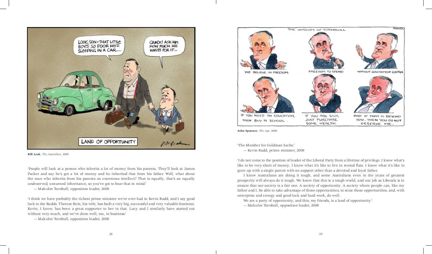 My Brilliant Career, Malcolm Turnbull: a Political Life, in Cartoons by ...
