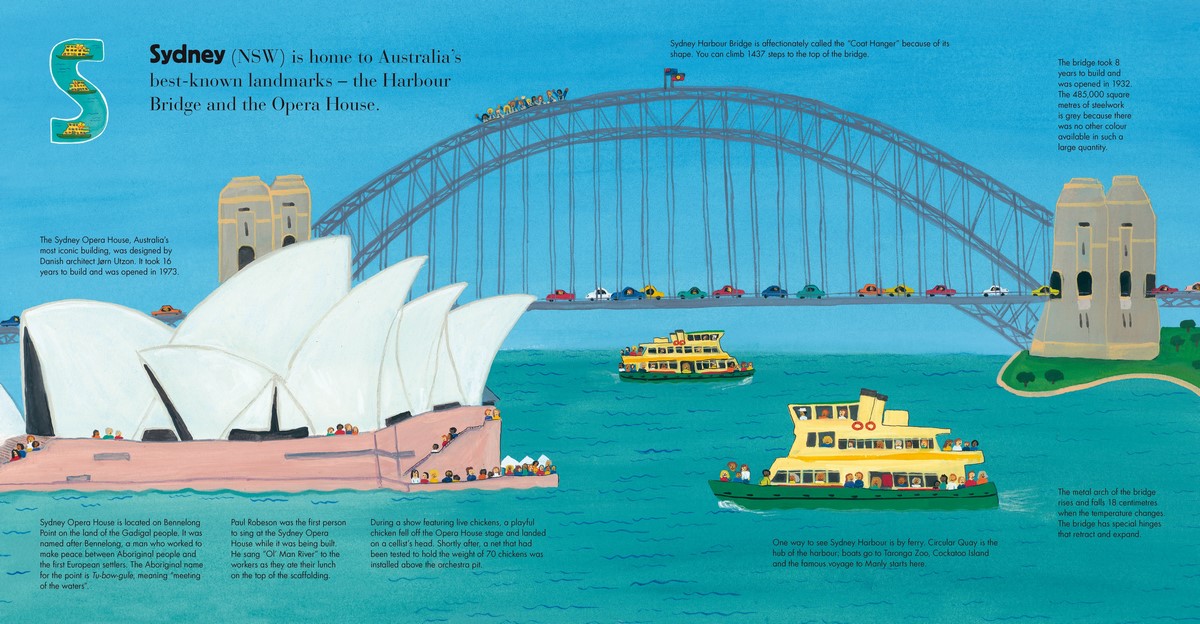 A is for Australia by Frané Lessac | A Factastic Tour | 9781925381979 ...