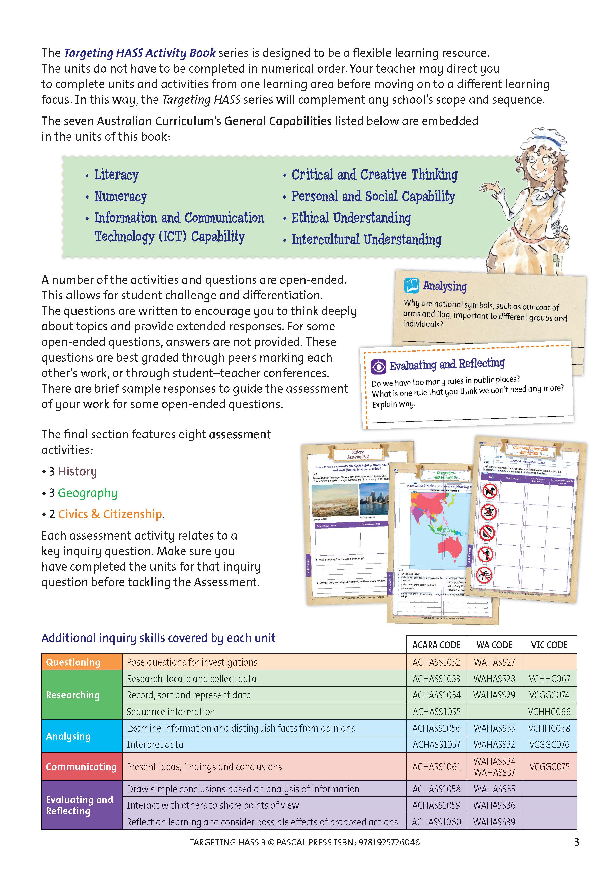 Targeting HASS Student Work Book Year 3, Targeting HASS by Pascal Press ...