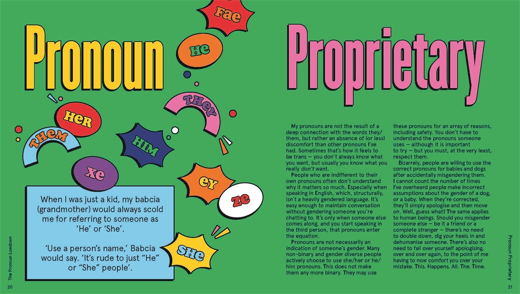 The Pronoun Lowdown, Demystifying and celebrating gender diversity by ...