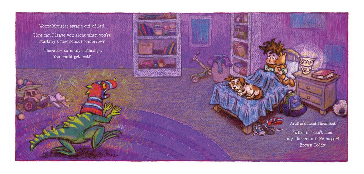 Go Away, Worry Monster! by Brooke Graham | 9781925820393 | Booktopia