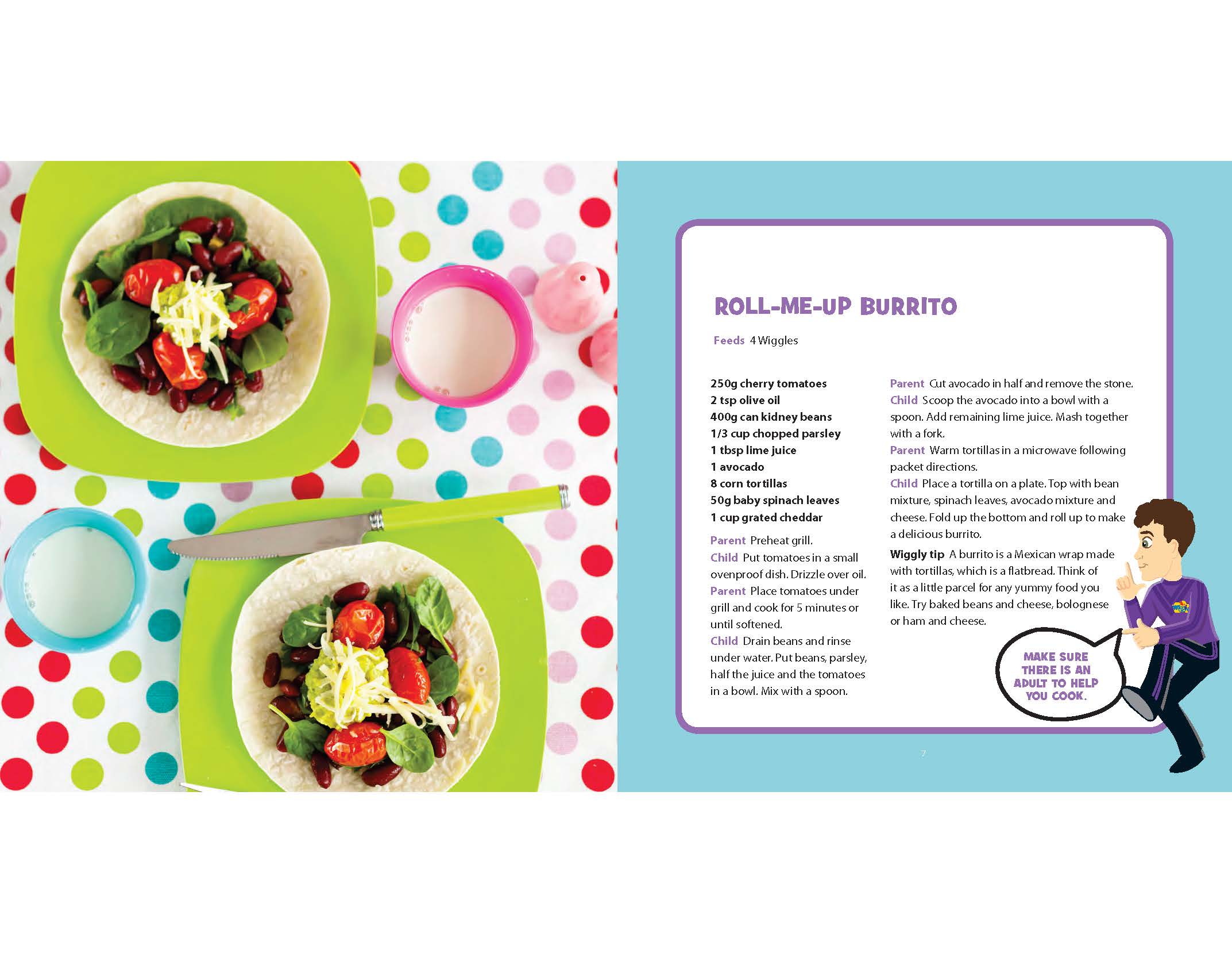Cooking with The Wiggles, Easy Recipes. Kids Will Love! by Bauer Books ...