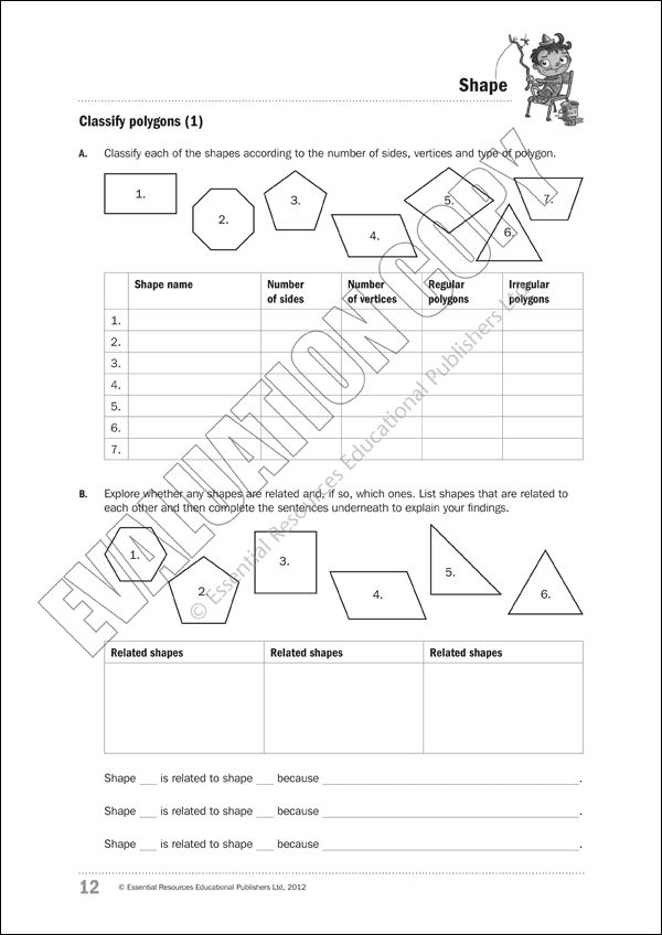 Hooked on Geometry Years 4-6, Explore shapes, angles and lines by Jo ...
