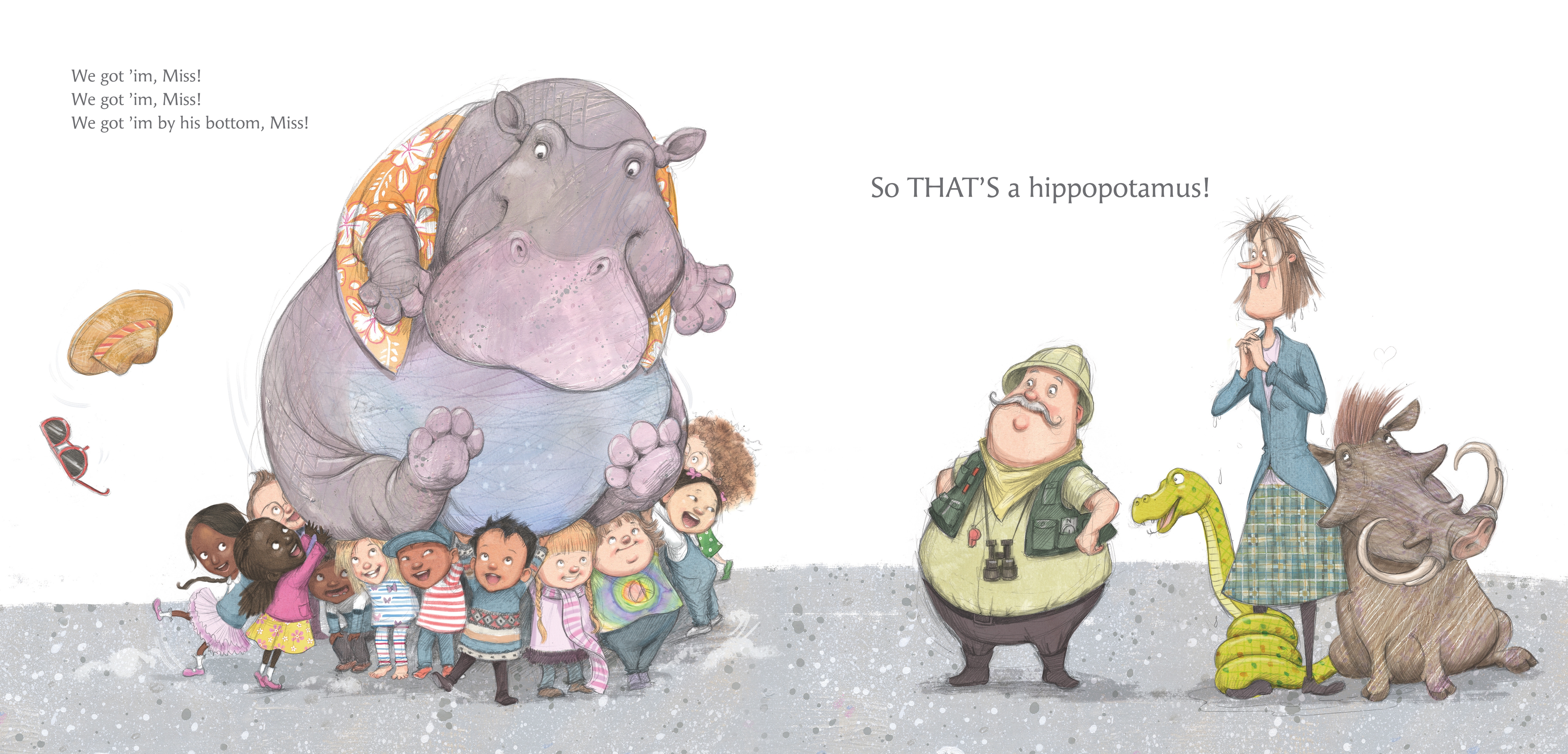 That's Not A Hippopotamus! by Juliette MacIver | 9781927271971 | Booktopia