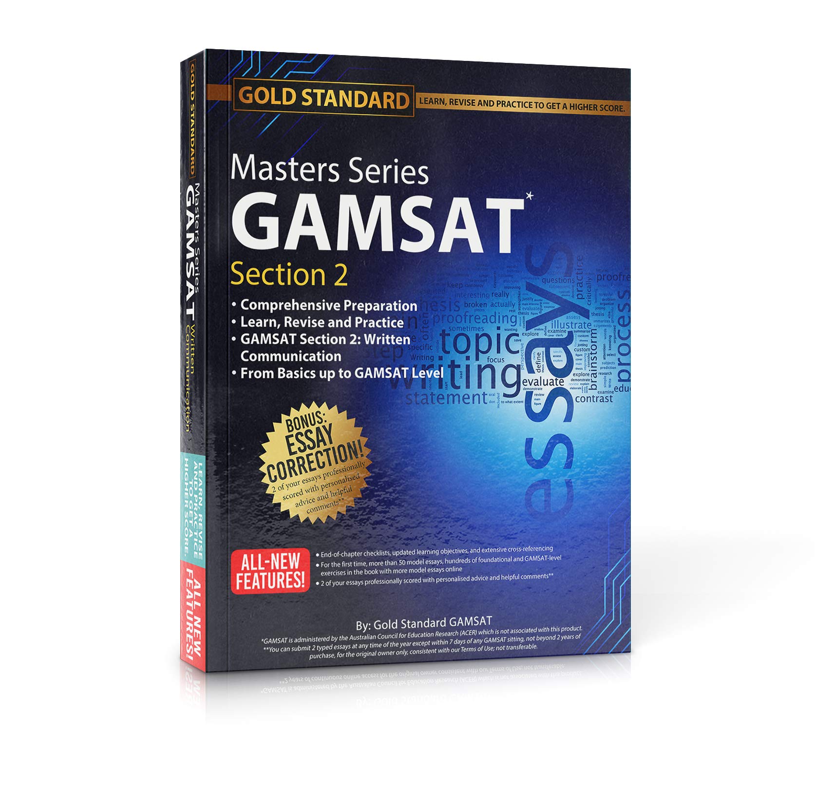 The 2022-2023 New Masters Series, GAMSAT Textbook - All 6 Books by The ...