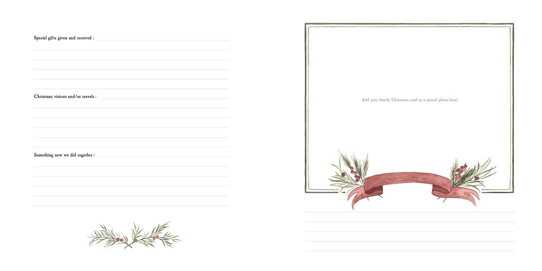 Our Christmas Story: A Modern Christmas Memory Book, Hardcover by Korie ...