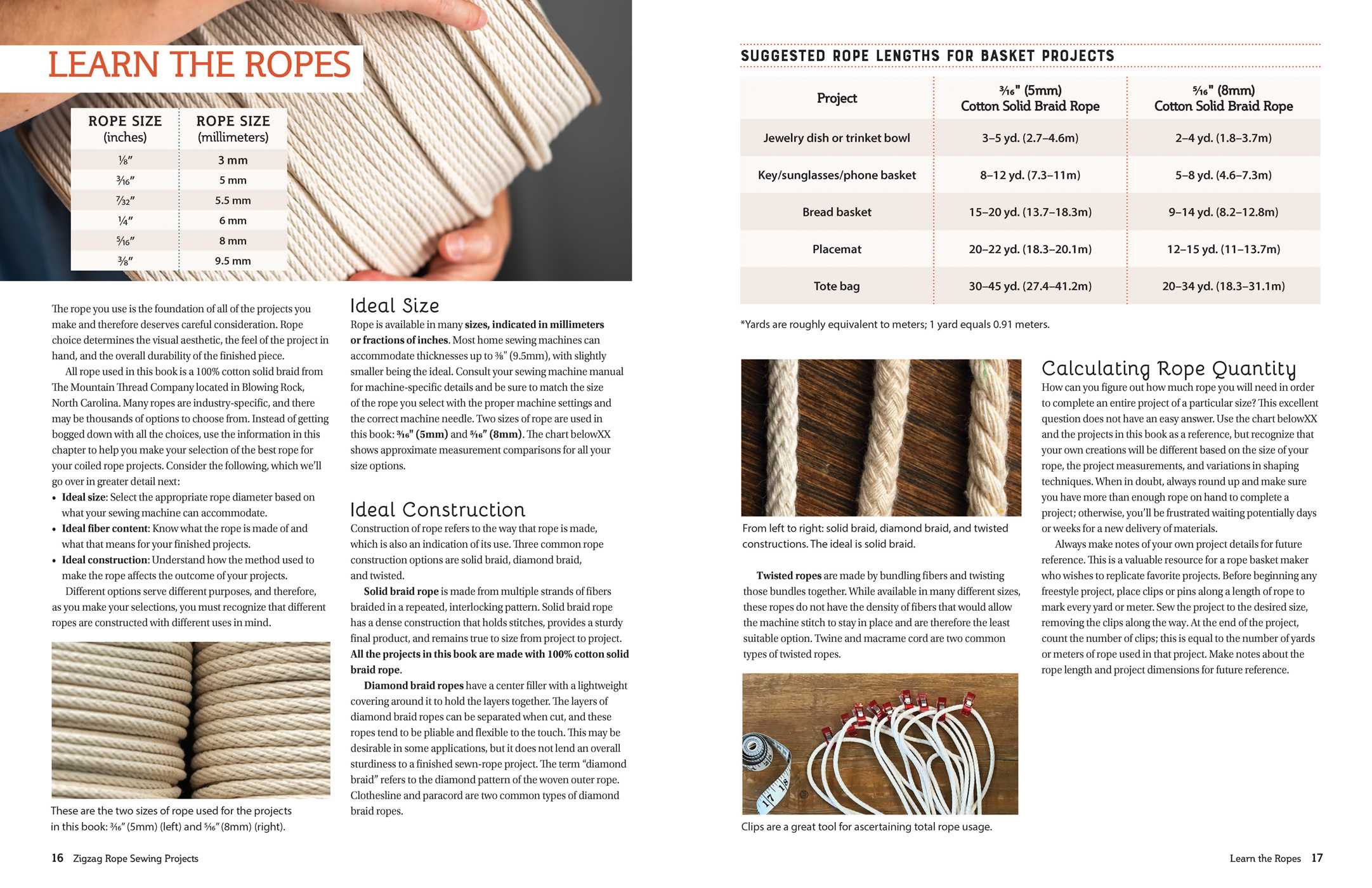 Zigzag Rope Sewing Projects, 16 Home Accessories to Make with a Simple ...