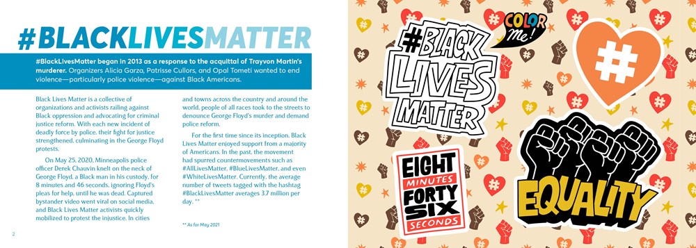 Hashtags for Change, A Sticker Book of Social Justice by duopress labs ...