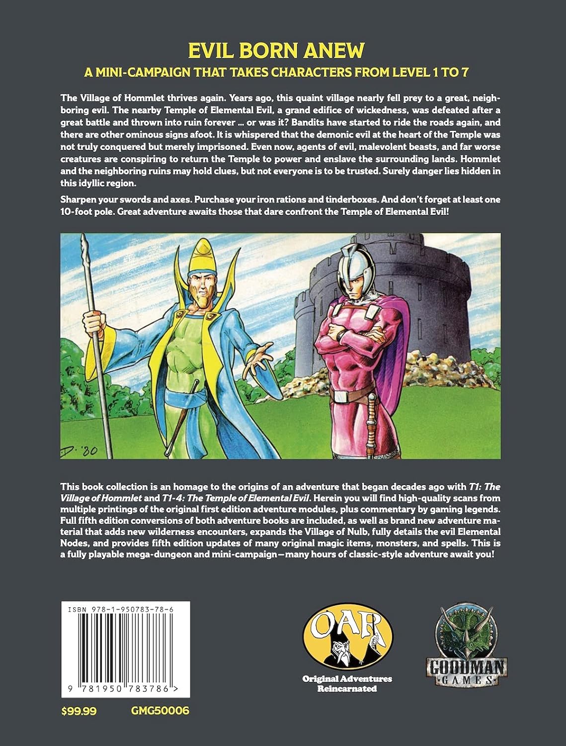 D&D: Original Adventures Reincarnated #6 RPG - The Temple of Elemental ...