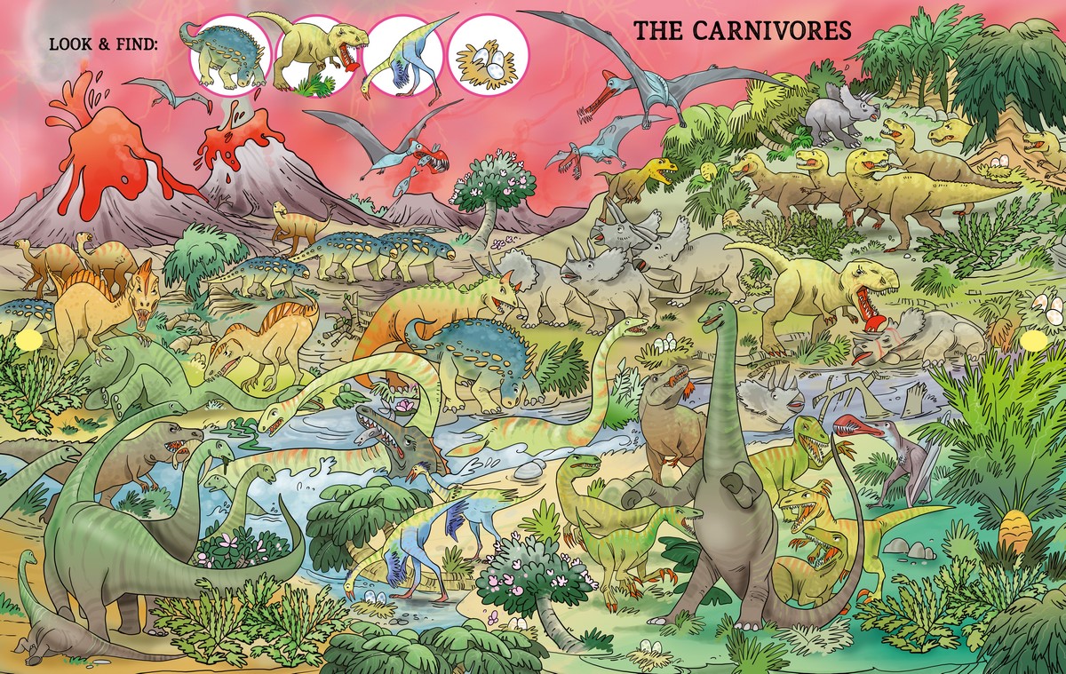Dinosaurs , Look & Find by Ilaria Barsotti | 9781954738478 | Booktopia