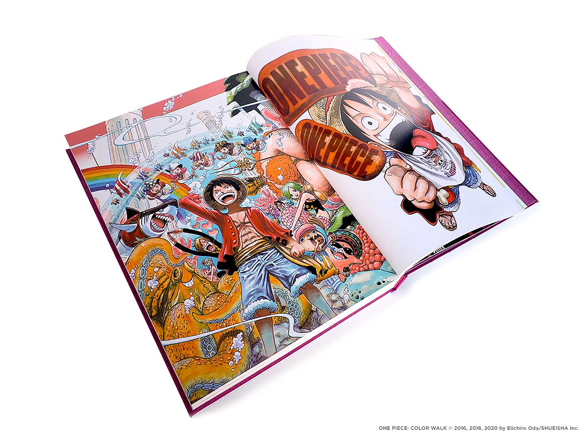 One Piece Color Walk Compendium, New World to Wano by Eiichiro Oda ...