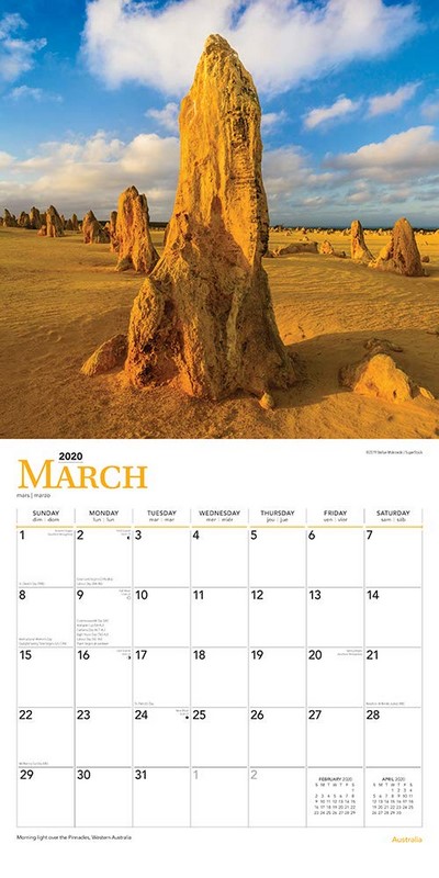 Australia 2020 Calendar by Browntrout Publishing | 9781975406387 ...