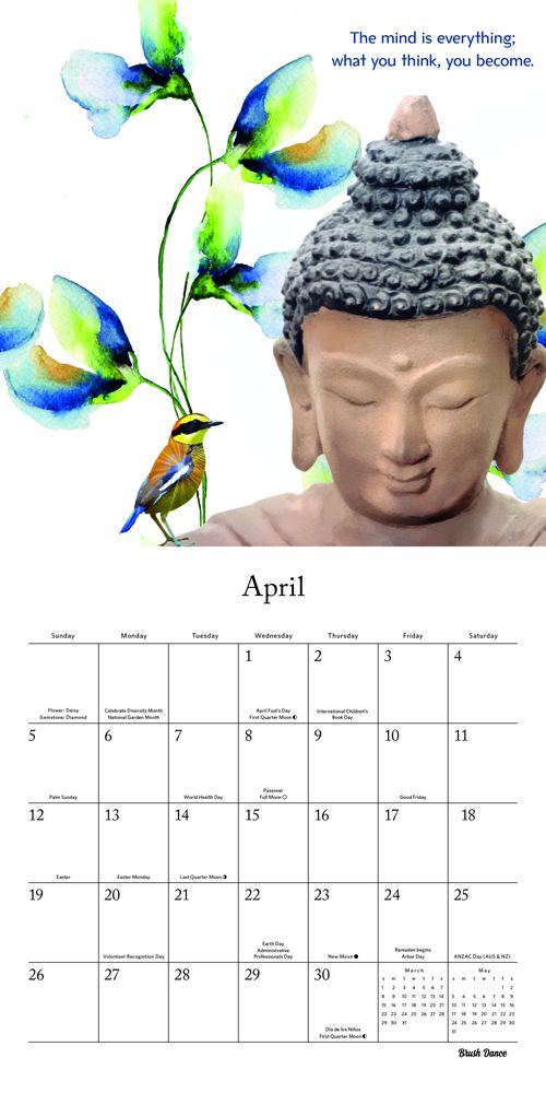 Imagine - 2020 Wall Calendar by Brush Dance | 9781975416812 | Booktopia