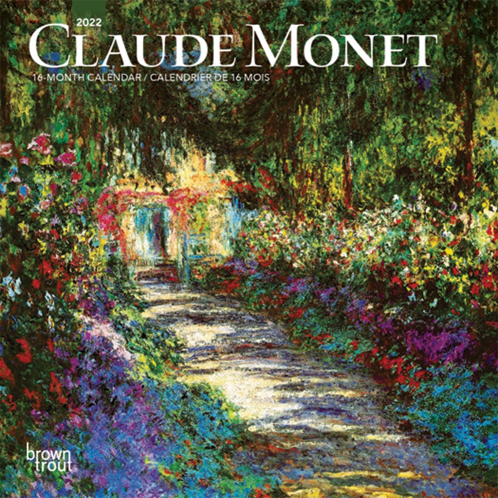 Claude Monet - 2022 Mini Wall Calendar, 16-Month Calendar / English ...