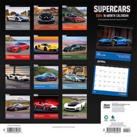 Supercars - 2024 Wall Calendar by Browntrout | 9781975465261 | Booktopia