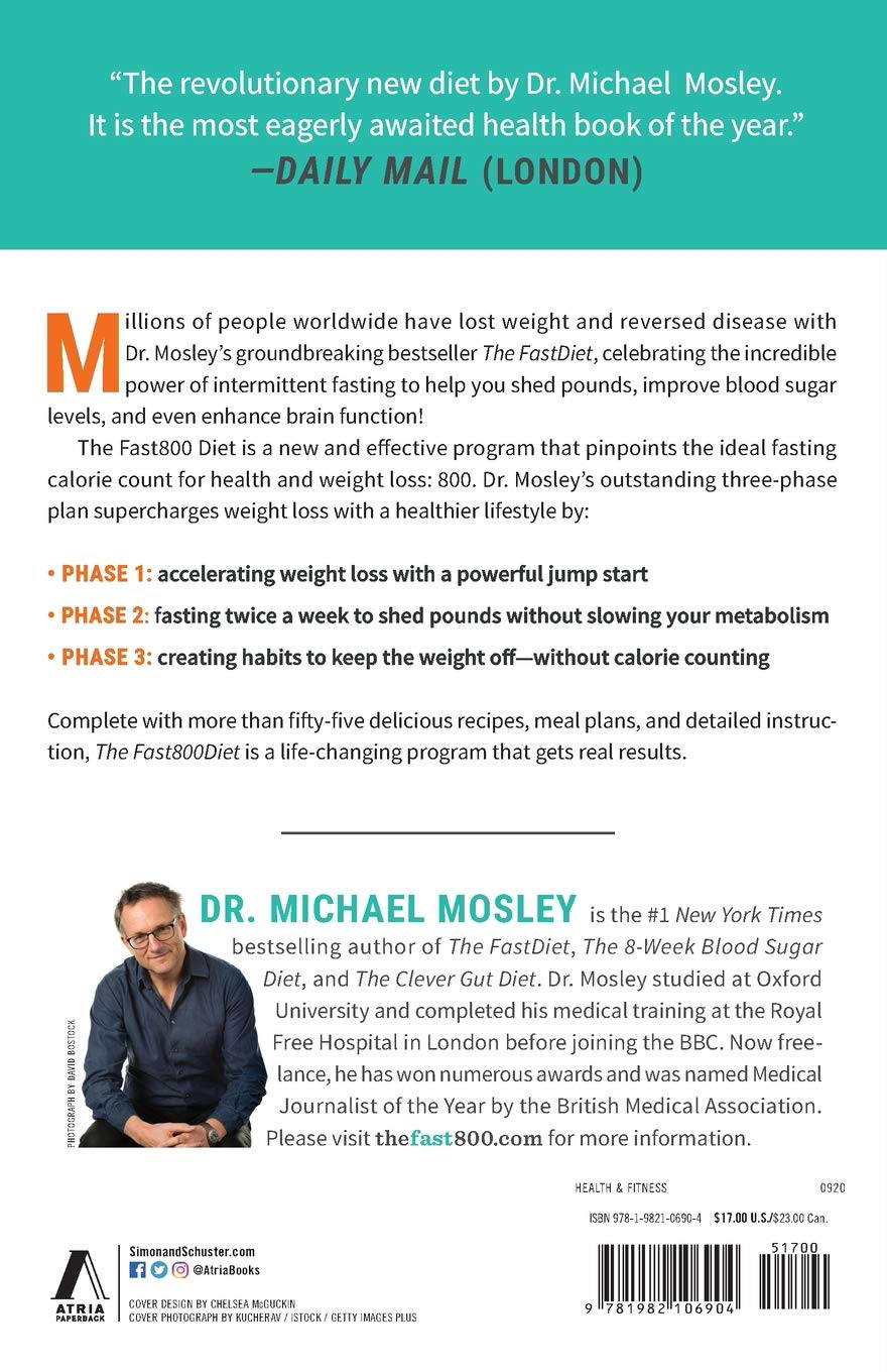 The Fast800 Diet, Discover the Ideal Fasting Formula to Shed Pounds ...