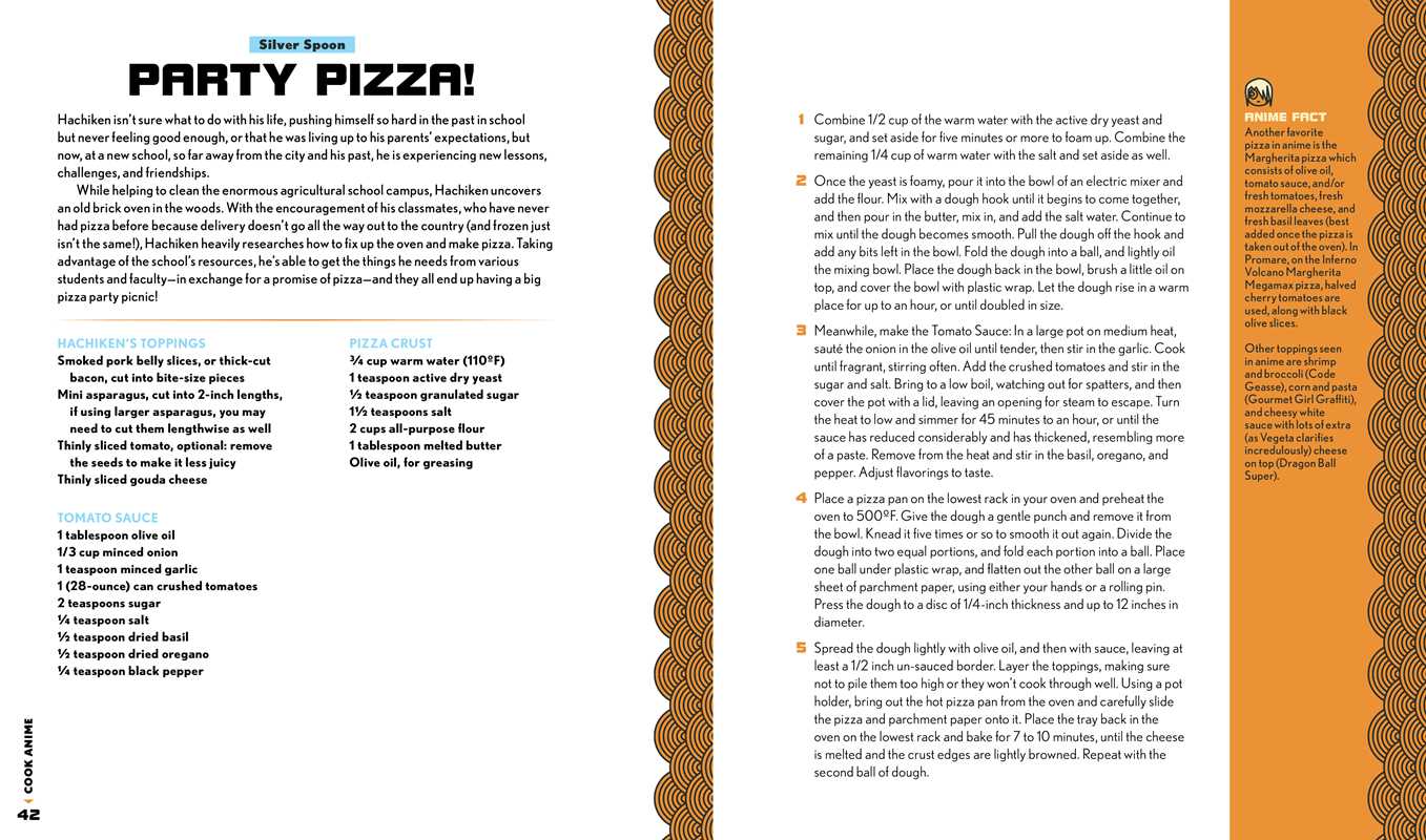 Cook Anime, Eat Like Your Favorite Characterâ"From Bento to Yakisoba: A ...