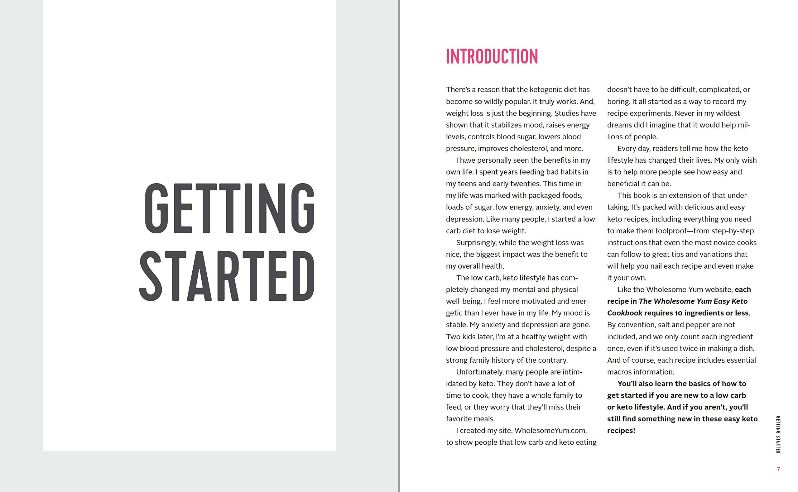 The Wholesome Yum Easy Keto Cookbook, 100 Simple Low Carb Recipes. 10 ...