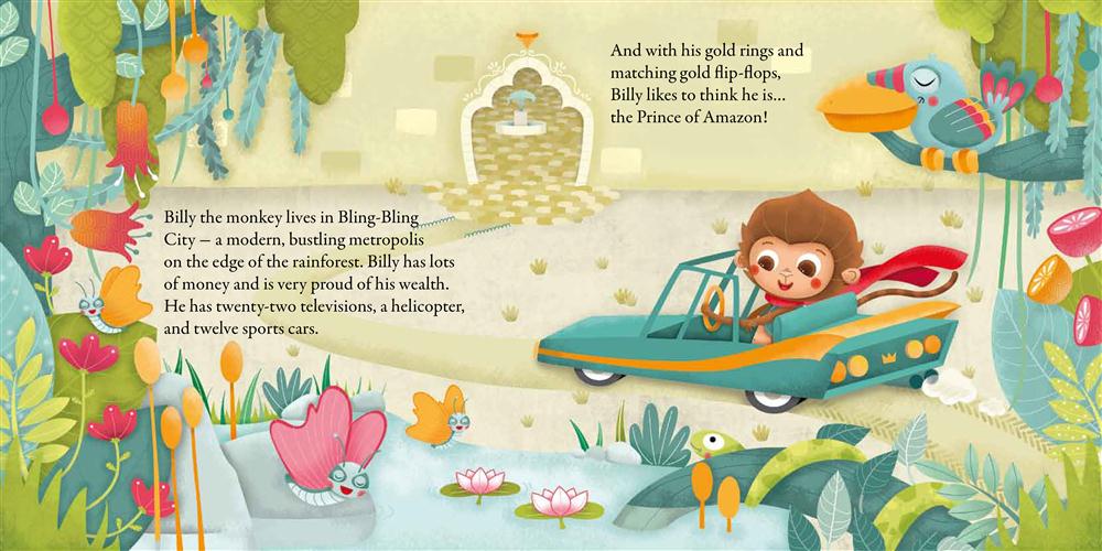 Billy the Monkey, or the Prince of the Amazon, My Little Picture Book ...