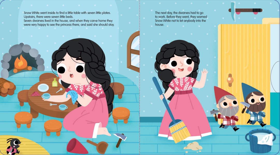 Snow White, My First Pull the Tab Fairy Tales by Marion Cocklico ...