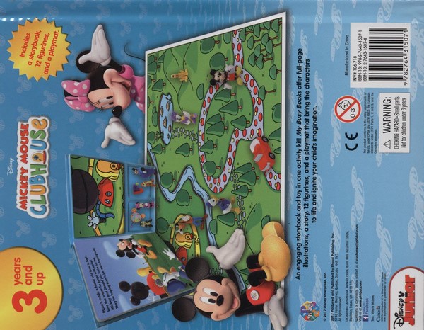 My Busy Books: Mickey Mouse Clubhouse, Includes a storybook, 12 ...