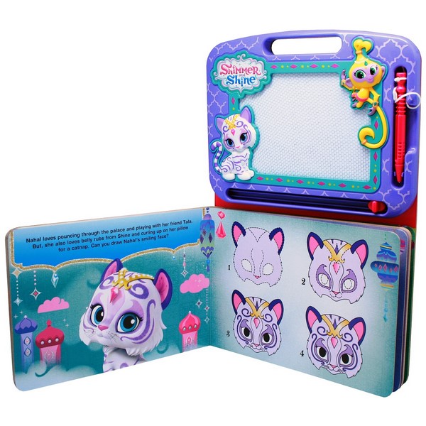 Learning Shimmer and Shine: Learning Book with Magnetic Drawing Kit, 22 ...