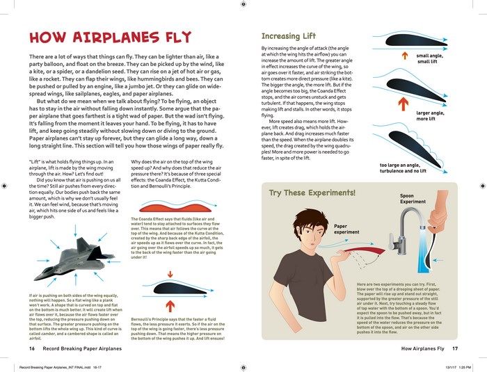 Record Breaking Paper Airplanes Kit, Make Paper Planes Based on the ...