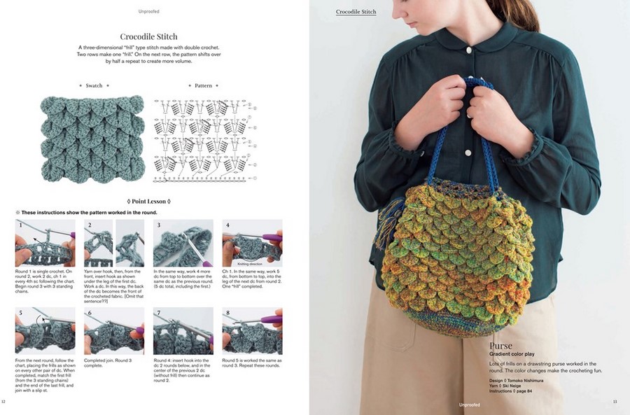 Japanese Wonder Crochet, Creative Approach to Classic Stitches by Gayle ...