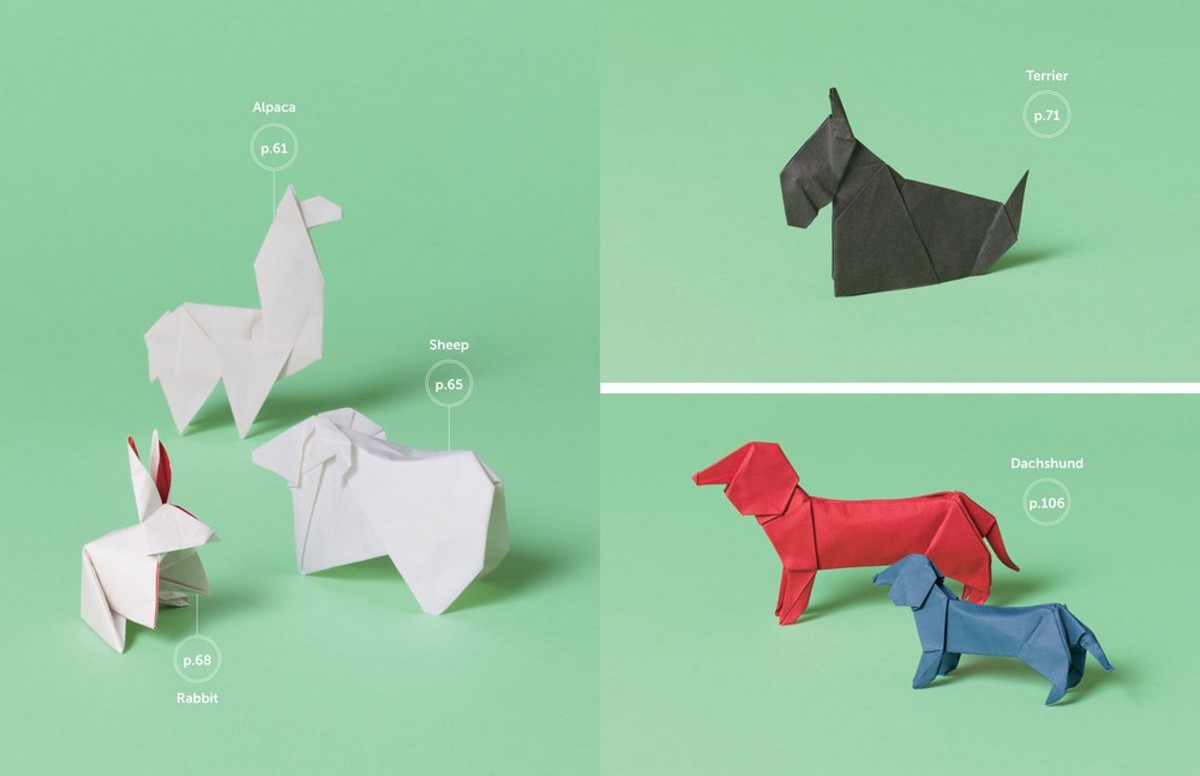 Realistic Origami Animals, 32 Amazing Paper Models from a Japanese ...