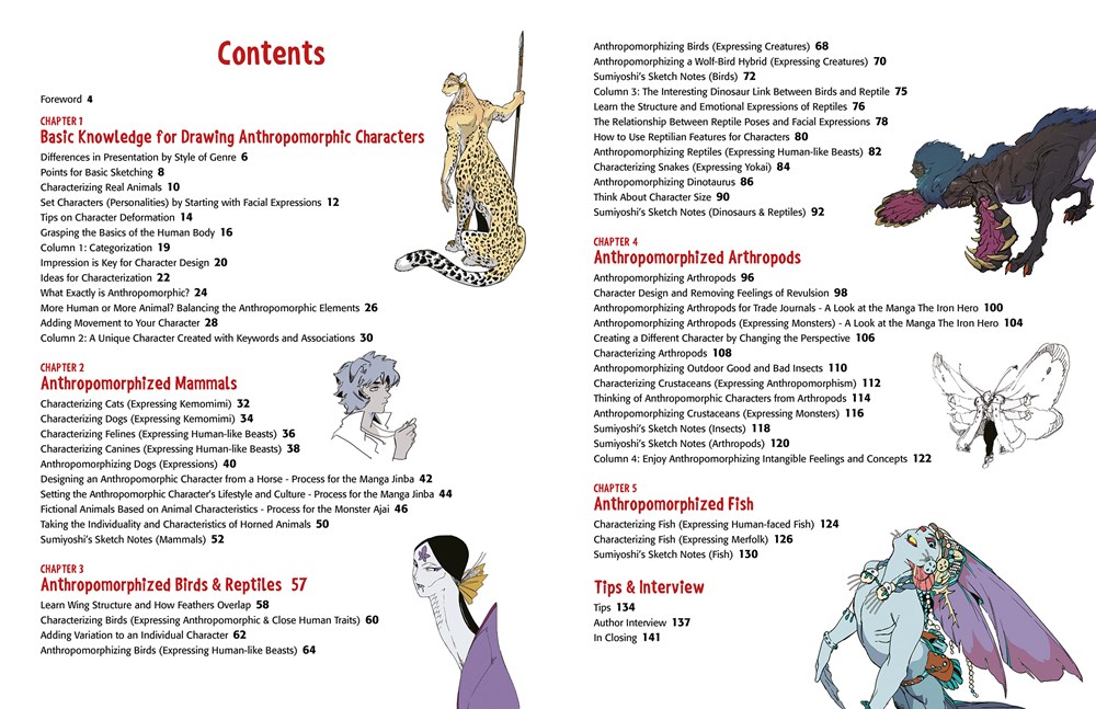 Guide to Drawing Manga Fantasy Furries, and Other Anthropomorphic ...