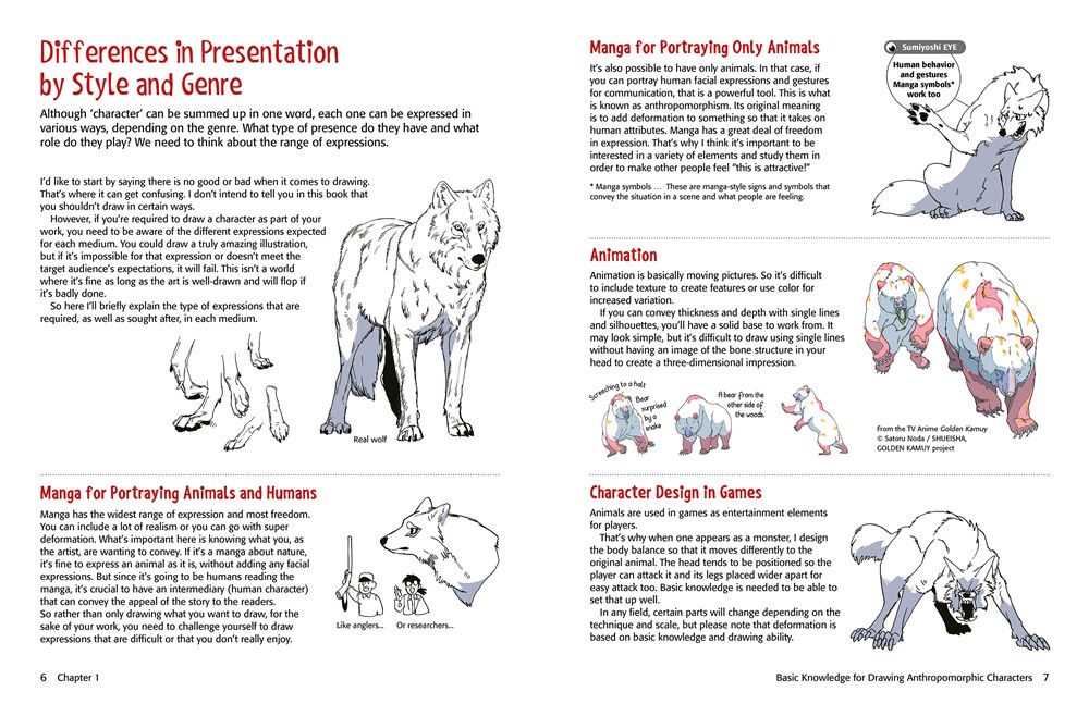 Guide to Drawing Manga Fantasy Furries, and Other Anthropomorphic ...