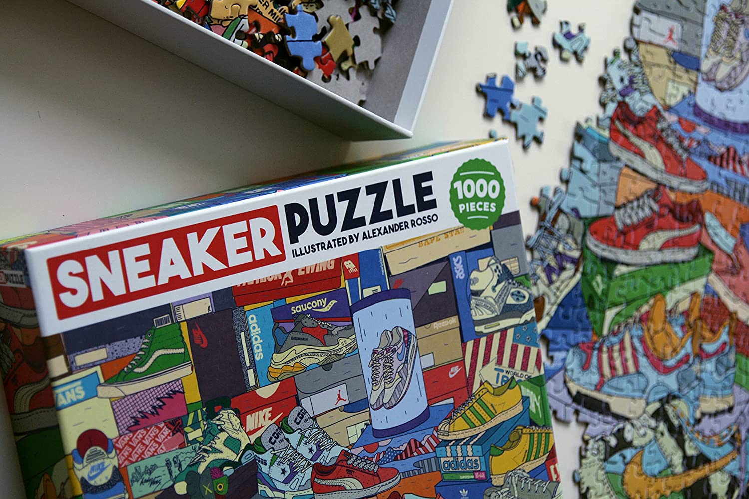 Sneaker Puzzle, 1000-Piece Jigsaw Puzzle by Alexander Rosso ...
