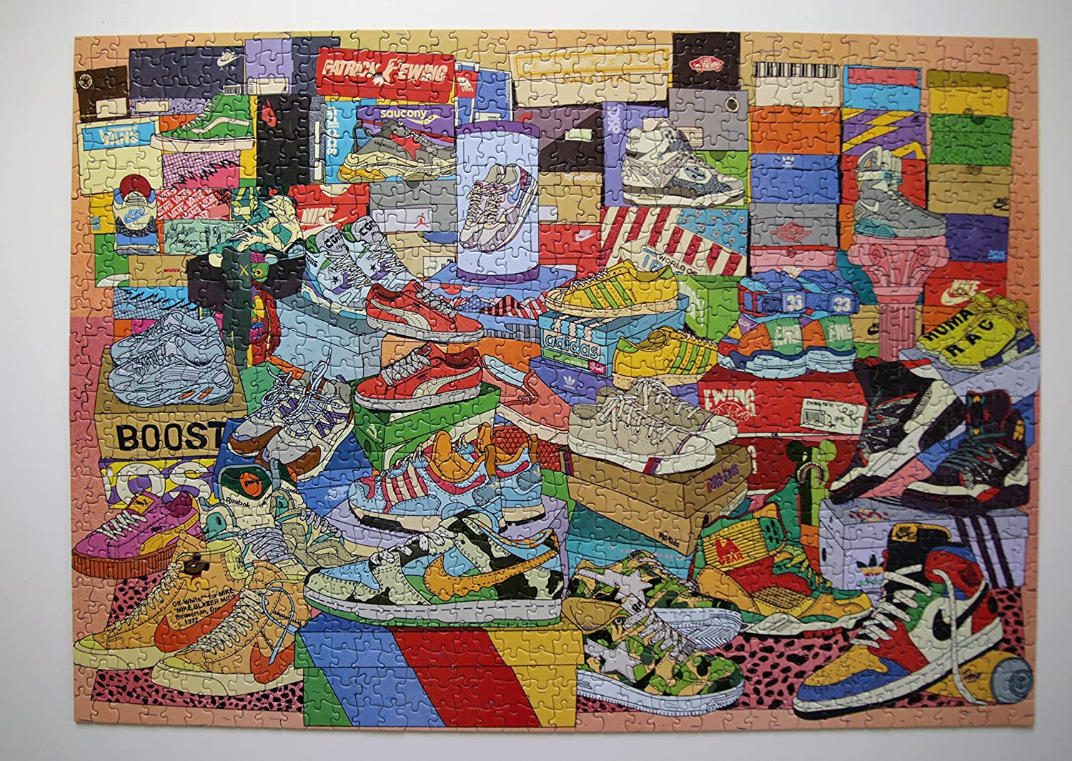 Sneaker Puzzle, 1000-Piece Jigsaw Puzzle by Alexander Rosso ...