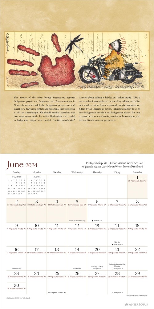 The Lakota Way - 2024 Wall Calendar, Native American Wisdom on Ethics ...